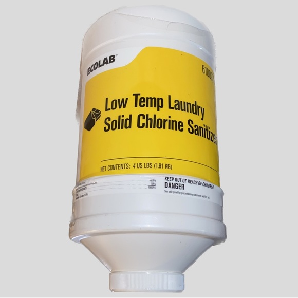 Ecolab | Other | 2 Ecolab Low Temp Laundry Solid Chlorine Sanitizer 4 Lbs 8 Lbs Total | Poshmark